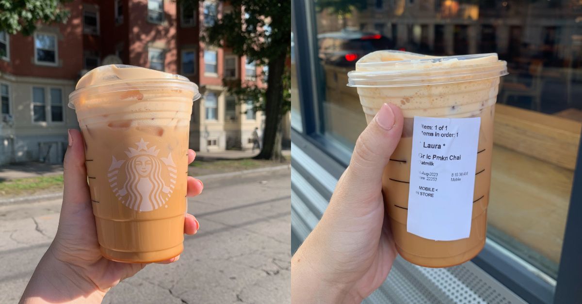 We Taste Tested the New Starbucks Iced Pumpkin Cream Chai Tea Latte ... We Taste Tested the New Starbucks Iced Pumpkin Cream Chai Tea Latte ...