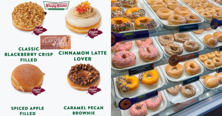 Krispy Kremes November Menu Includes Cinnamon And Apple Doughnuts